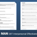 DBT Skill DEAR MAN Worksheet Therapist Aid