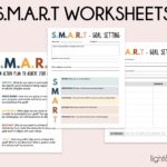 SMART Goals Template SMART Goals Worksheet Smart Goal Etsy Ireland
