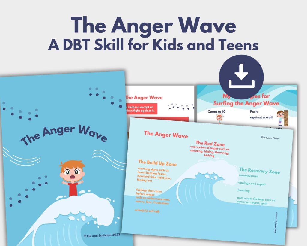 Dbt Worksheet Anger Words - DBT Worksheets